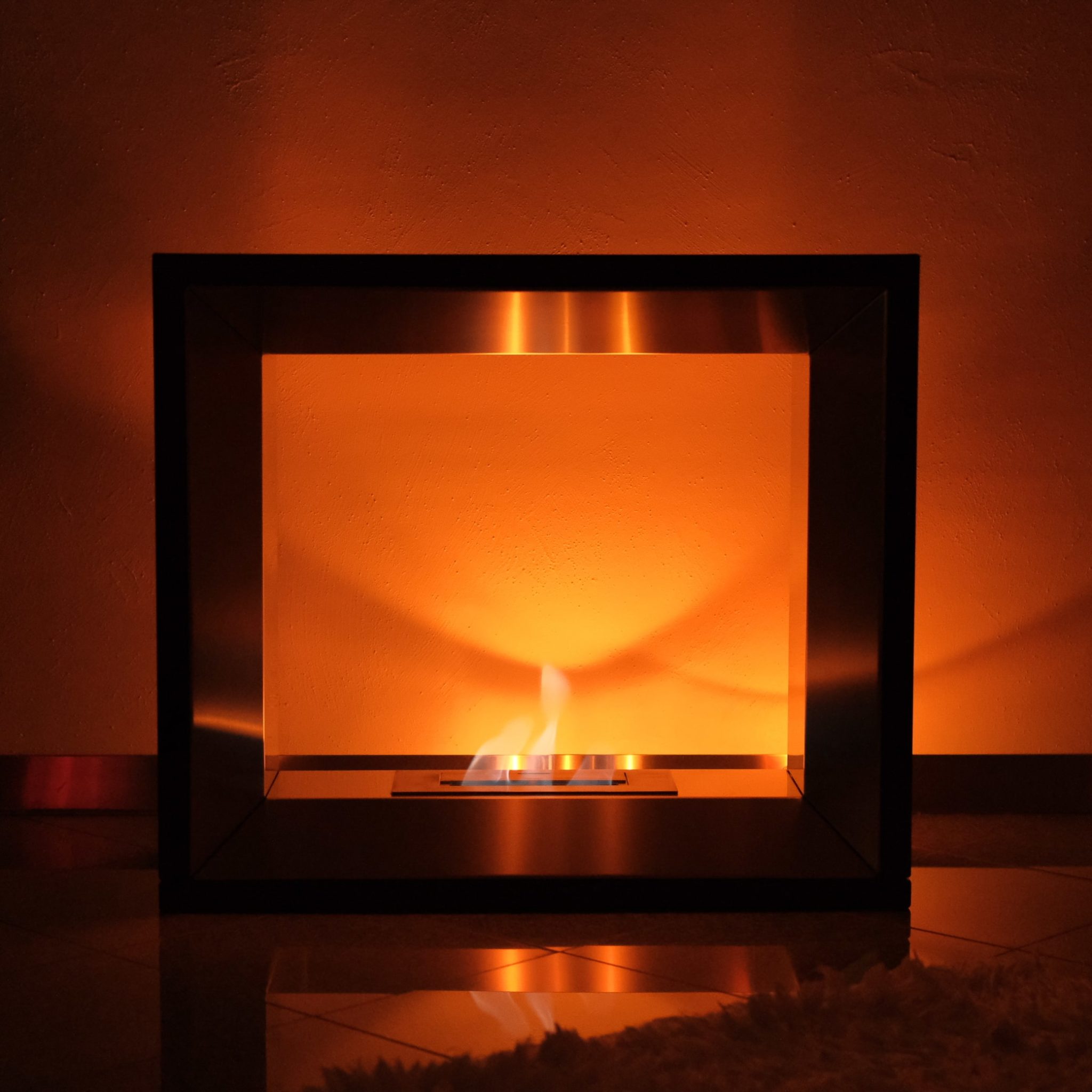 Designer Ethanol Kamin „Tegernsee“ | Stahlkunst