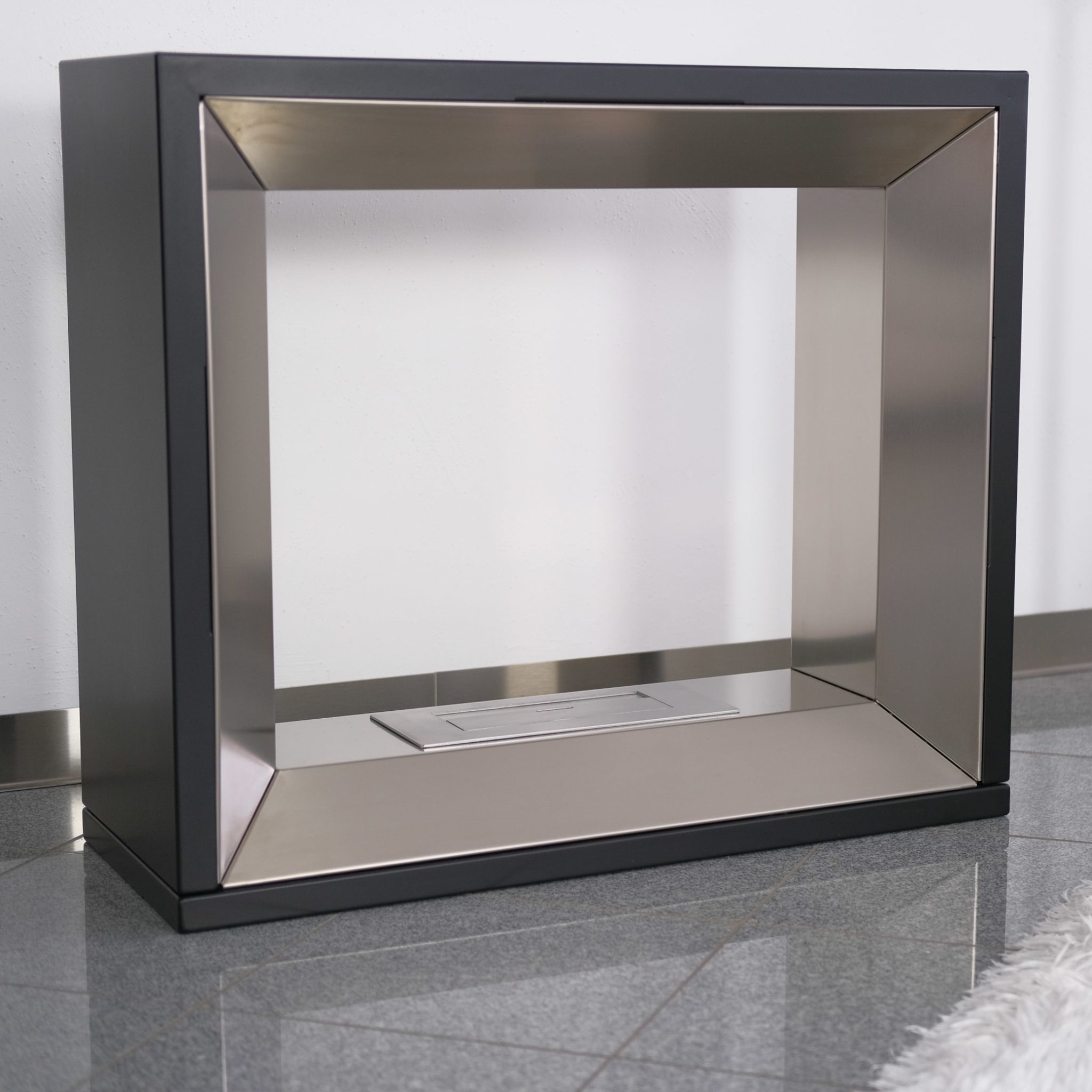 Designer Ethanol Kamin „Tegernsee“ | Stahlkunst